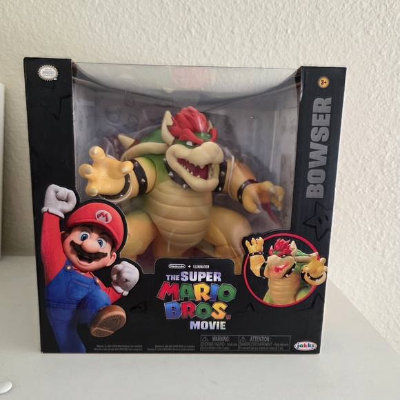 Nintendo | Toys | The Super Mario Bros Movie Bowser Action Figure With ...